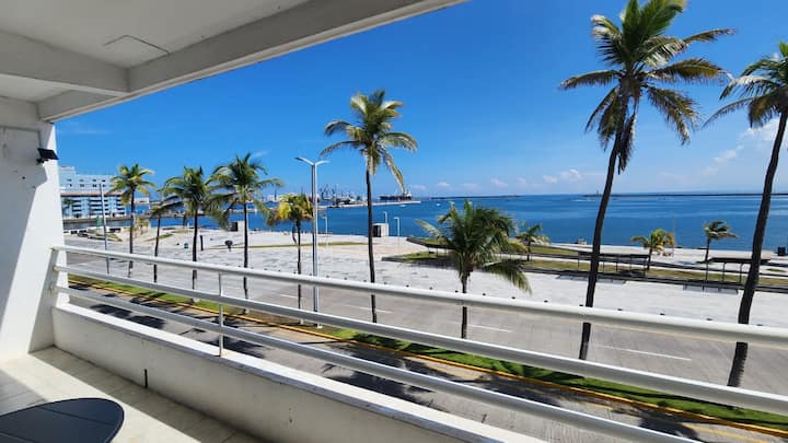 Vista Increible Para Carnaval Desde Terraza Centro - Costa Dorada