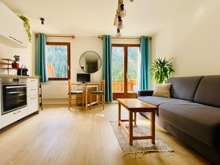 Studio Rénové (4 Pax) Avec Balcon Et Vue Montagnes - Tignes