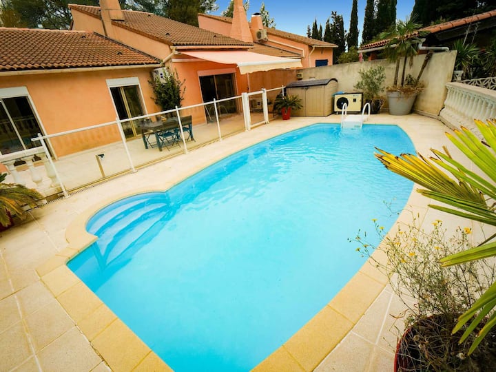 La Perle Bleue Des Moulins - Piscine Chauffée - Sausset-les-Pins