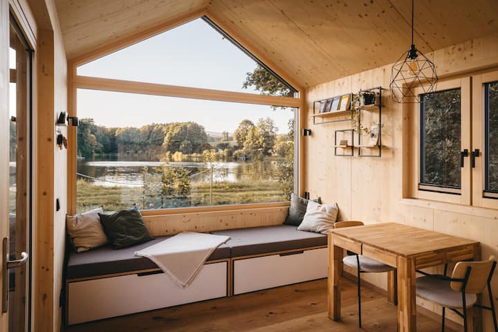 Moderne Cabin Mit Bauerngarten In Seenähe - Mitterteich