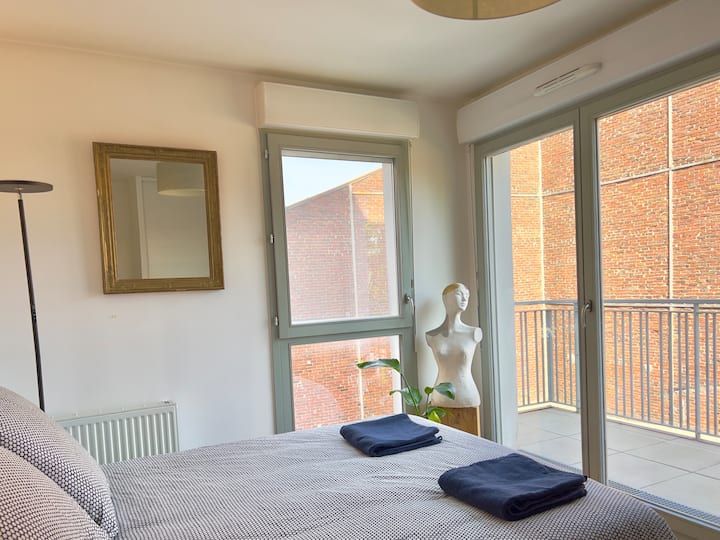 Porte De Paris : 2 Chambres Avec Parking Sécurisé - Ivry-sur-Seine