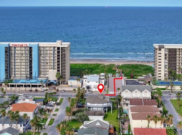 133red Snapper - Home W/ Pickleball & Ocean Views - South Padre Island