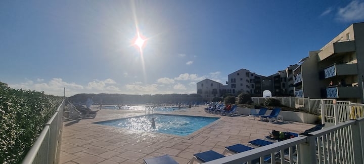 Appartement Plage Sud - ラカノー