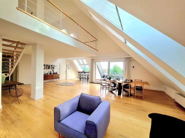 Luxury 3 Bedrooms Penthouse W Terraces & Parking - 盧森堡