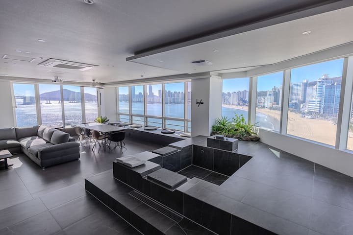 (Stay1) # 부산 광안리해수욕장 대형70평 가족 단체 독채 오션뷰 풀빌라 # - Busan