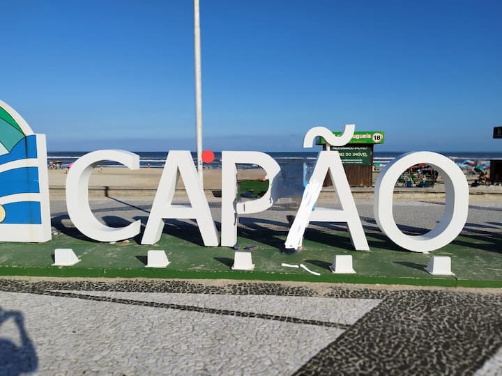 Lindo Apto Na Praça Nazale (Luiz Bassani) - Capão da Canoa