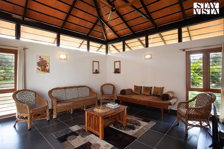 2br Lux Villa W/ Pool+wifi+bfst | Sv At Ava - Srirangapatna