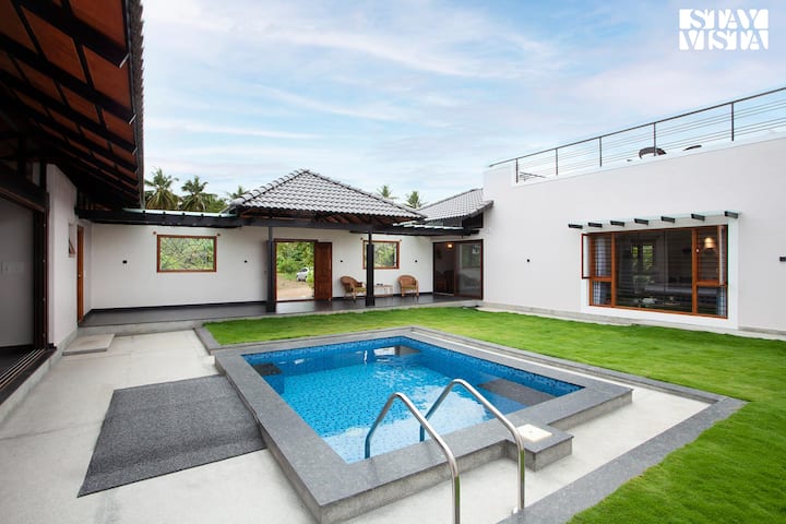 Ava - The Country House W/pool, Wi-fi-breakfast. - Srirangapatna