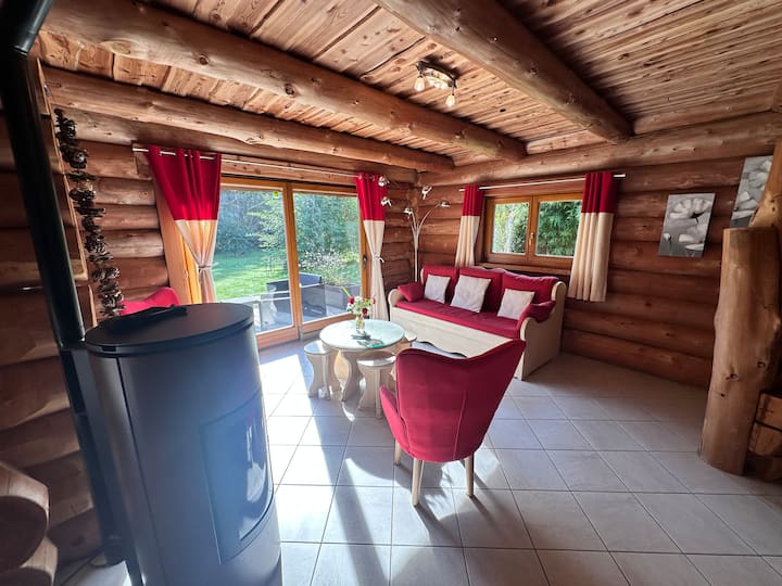 C Les Rondins Nature Gîte 8 Personnes Avec Jardin - Marne