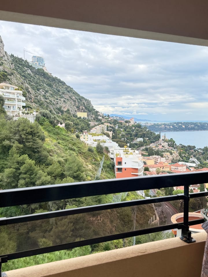 New,mountain & Sea View 3 Guests With Garage - Beausoleil