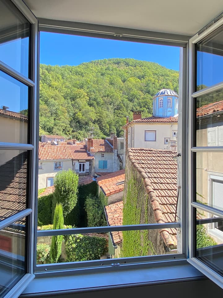 2 Pièces Parking, Plein Centre Calme Clim Jardin - Foix