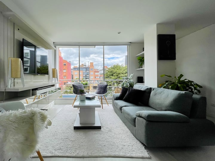 1-bedroom Urban Oasis Loft / Apto 1-hab En Bogotá - Bogota