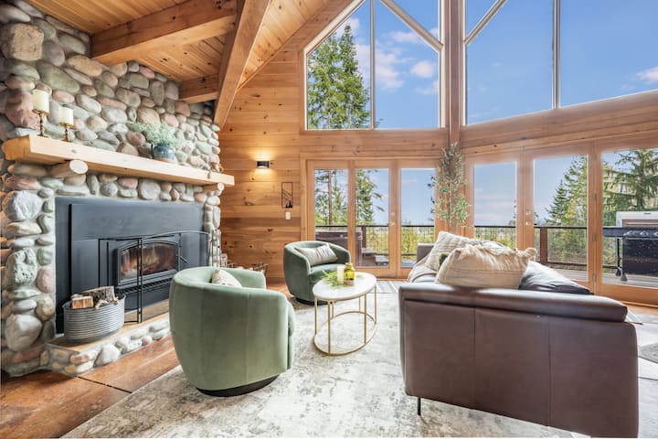 Private Ocean View Cabin By Onp; Hot Tub/gameroom - Olympic National Park, Port Angeles