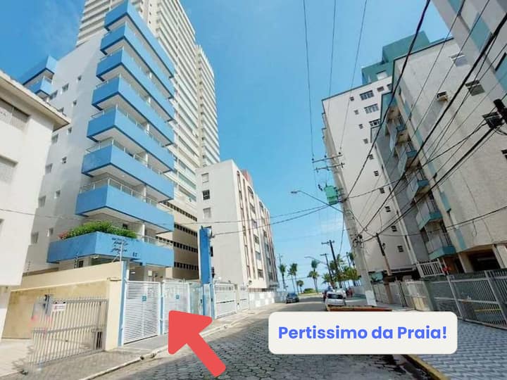 Apenas 60m Da Praia | Apto Novo - Praia Grande