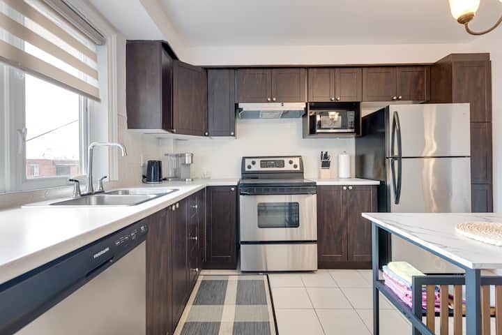 2 Beds/2nd Floor/close To Park-activities-transit - Montréal, QC