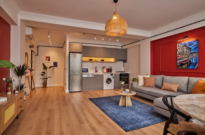 Cozy Galata Retreat Metro + A/c - Sarıyer