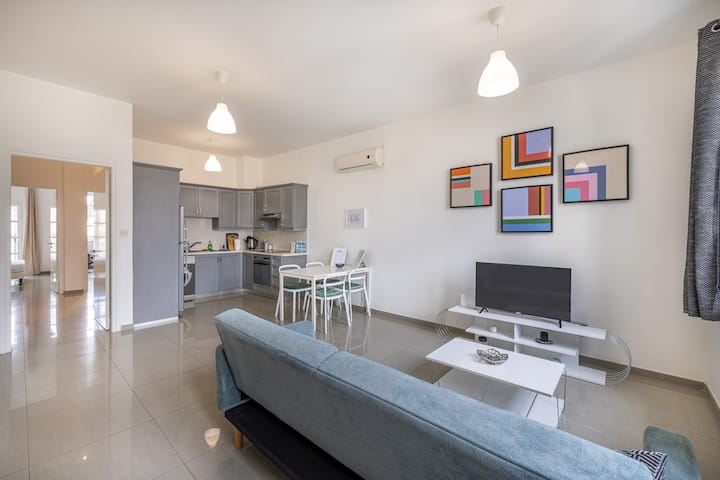 Business Flat With Office Area & Gym Equipment - Nicosie