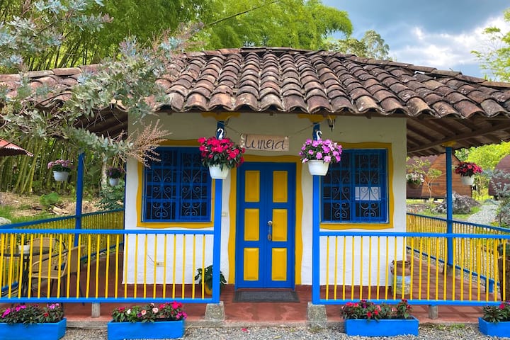 Cabaña Con Baño Privado En Salento - Circasia