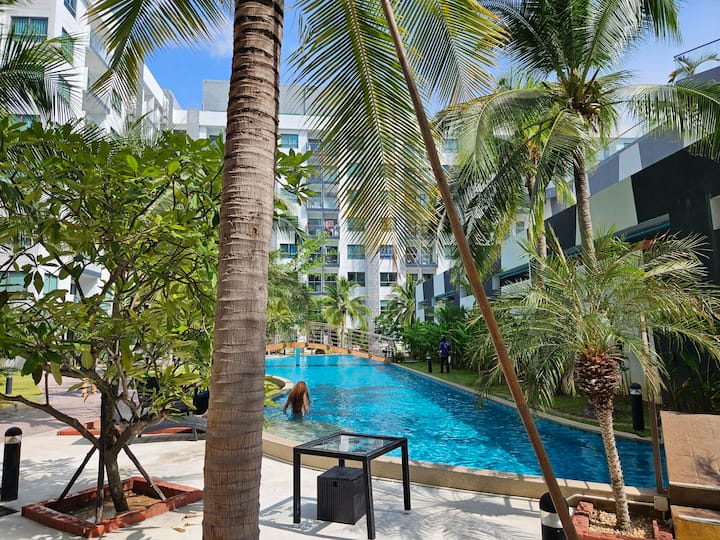 Modern 1-bed/great Location/wifi - Pattaya