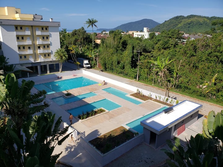 Incrível Apartamento à 350m Da Praia - Ubatuba