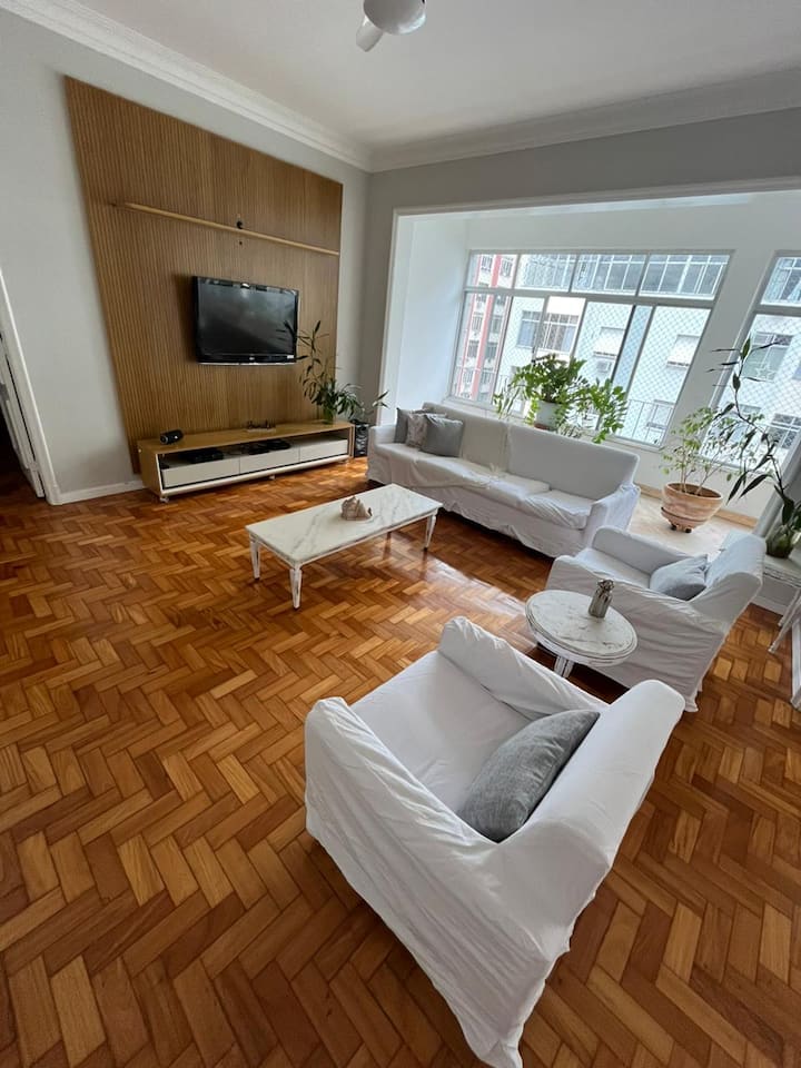 Lindo Apartamento No Coração De Copacabana - リオデジャネイロ