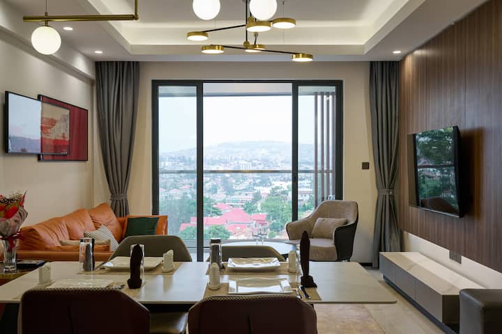 Apartment 409 (2-bedroom) At Oasis Park. - Kigali