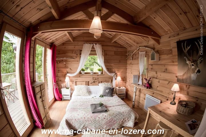 Cabane En Lozère Cerf & Spa - Florac