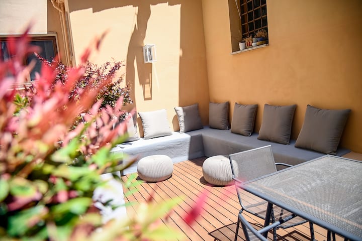 Charming Terrace In Borgo Vittorio - Roma