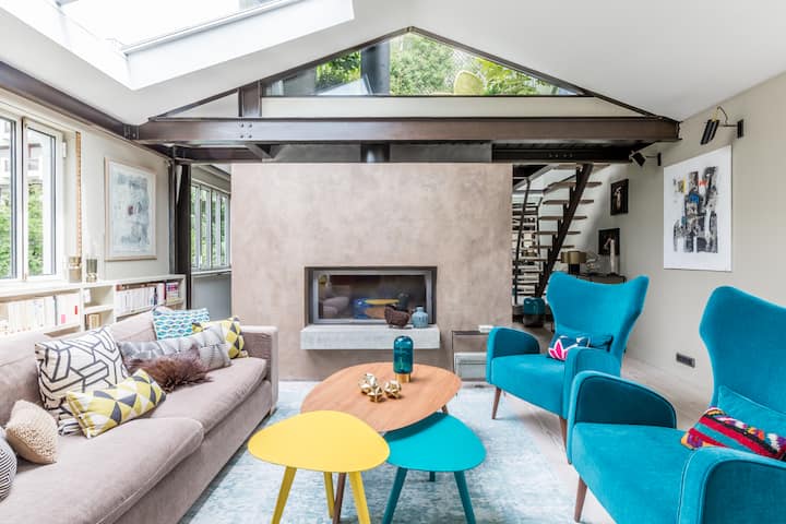 Superbe Loft Climatisé, Avec Terrasse Et Sauna - Paris