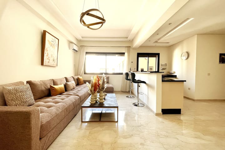 Keshescape : Chic 2-bedroom Apt With Pool - Marrakech