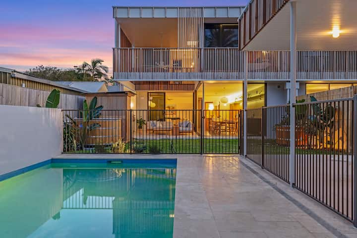 The Haven Byron Bay - Luxe Retreat: Pool Sauna Spa - Byron Bay