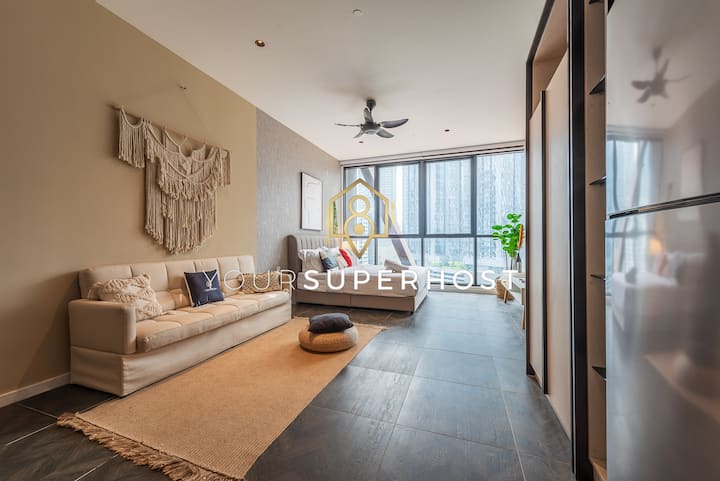 Spacious Queen Suite【weekly Promo-10%】skypool Klcc - Kuala Lumpur