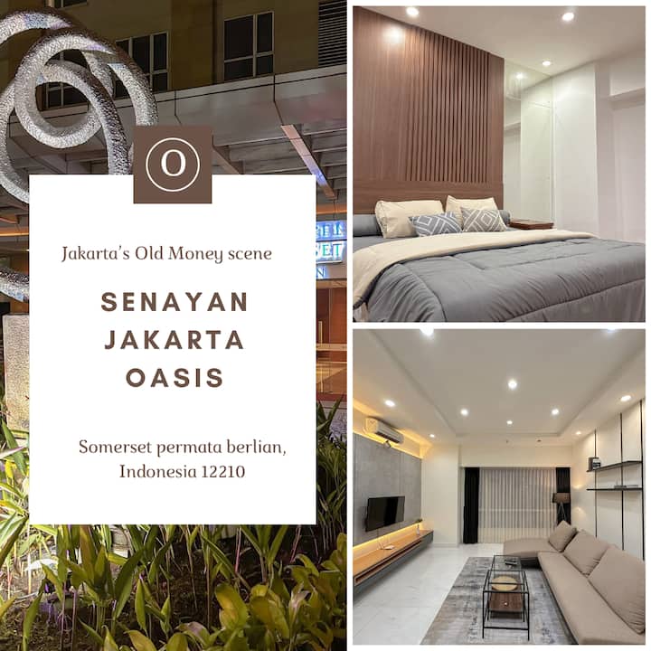 3 Bedroom "Senayan Jakarta Oasis" Gym, Pool, Wi-fi - Jakarta