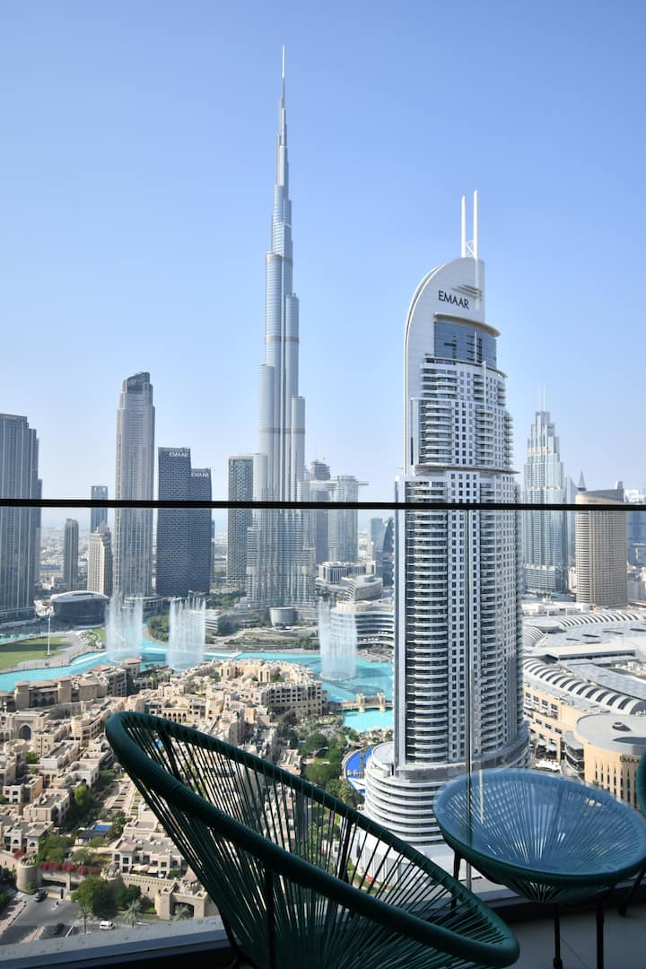 Enchanting Burj&fountain Full View Sky Apt 3+1br - Dubái
