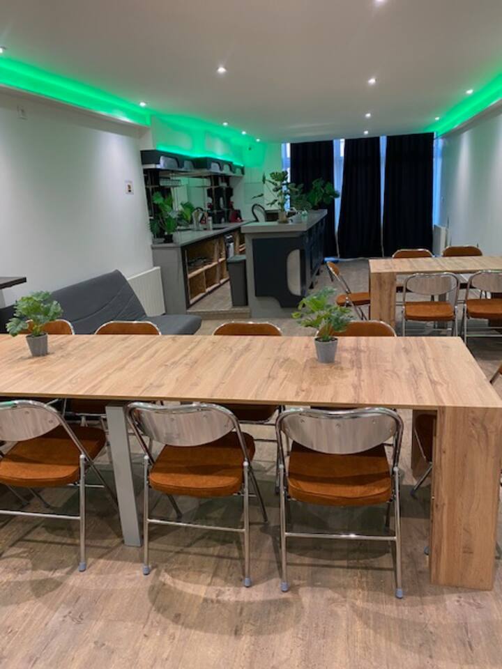 L’oasis - 7 Studios - Salle Commune - 14 Pers. - Bourg-en-Bresse