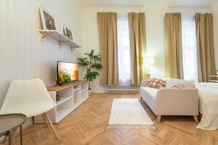 Modern Elegant Cozy Studio In Best Neighbourhood - Praga