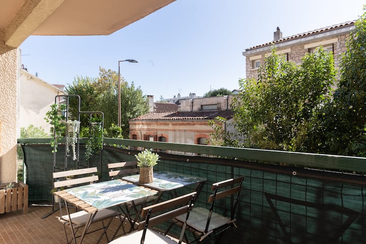 Le Phoebus - 4 Pers  - Terrasse- Parking-tramway - Toulouse