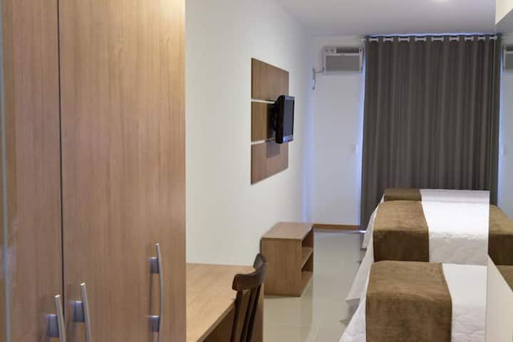 Apartamento 3 Pessoas | Hotel Al Mare - Florianópolis