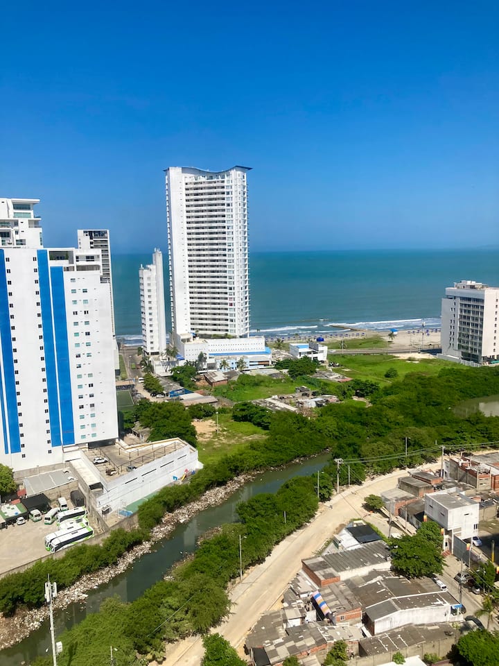 Vistas Al Mar, Playa Marbella. - Cartagena