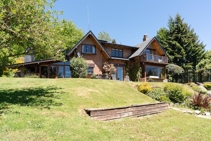 Casa Cerro Otto-espectacular Vista Al Nahuel Huapi - 聖卡洛斯-德巴里洛切