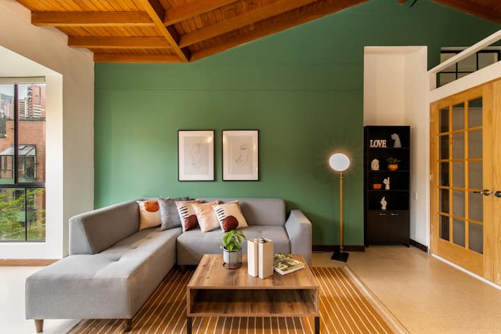 Cool Design 2br Flat In El Poblado With Pool & Gym - Medellín