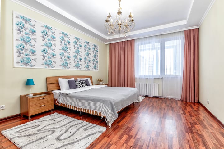 Двухкомнатные апартаменты 2day Apart с балконом - Astana - Nur-Sultan