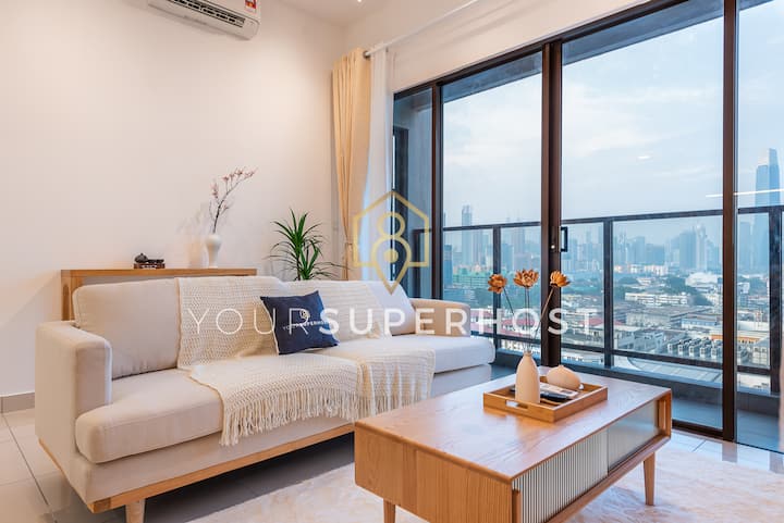 Muji Suite 2br【longstay-15%】free Bus To Lrt Nr Trx - Kuala Lumpur