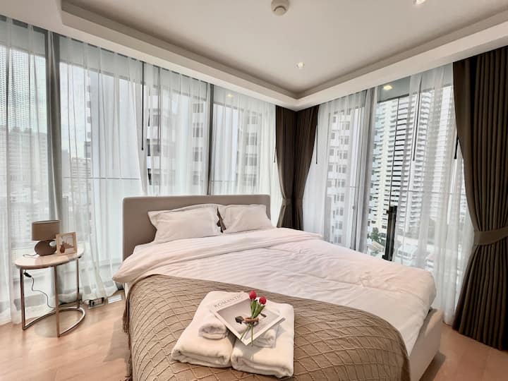 Pool&bts Nana&mrt Sukhumvit&max2ppl - Bangkok