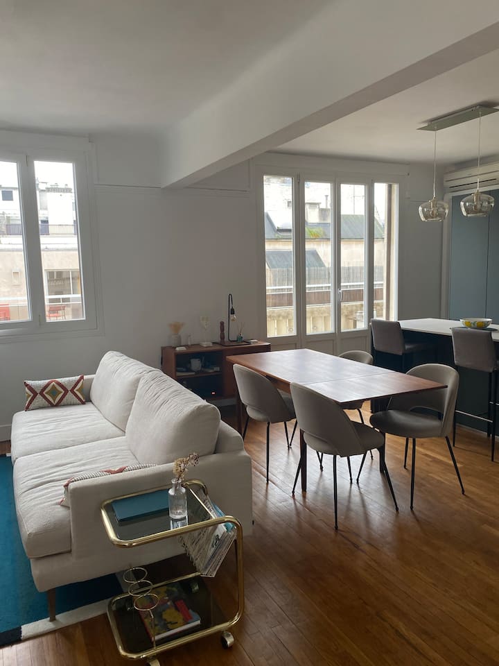 Appartement 70m2 Clim & Balcon Près Champs Elysées - Neuilly-sur-Seine