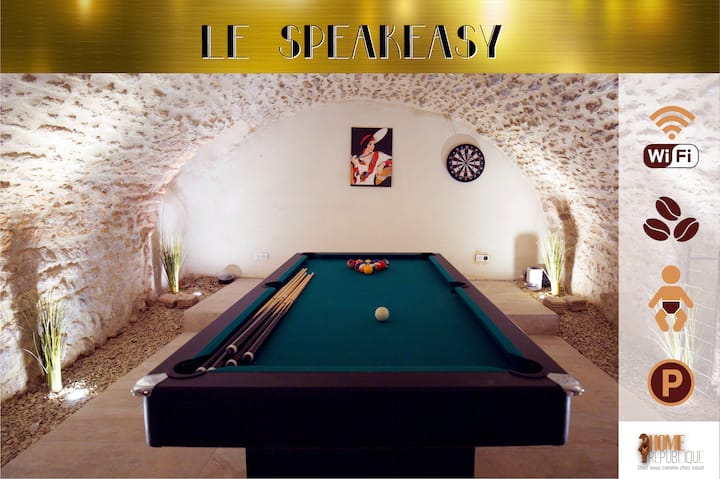 Le Speakeasy Maison Avec Billard - Auxerre