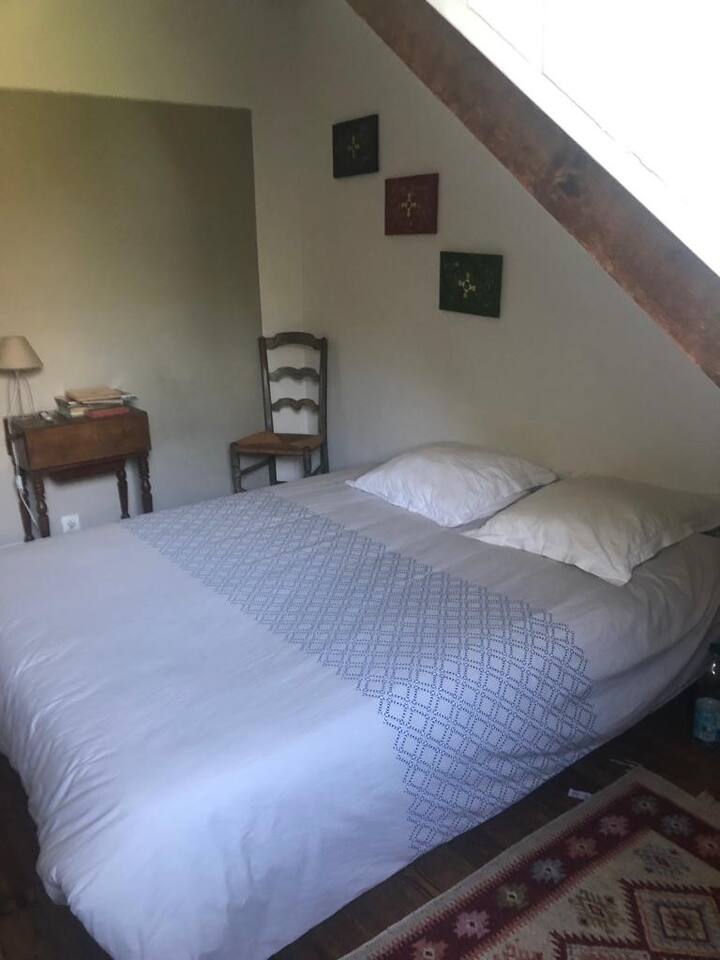 Loue 1 Chambre - Lit Double 160 - Colleville-sur-Mer
