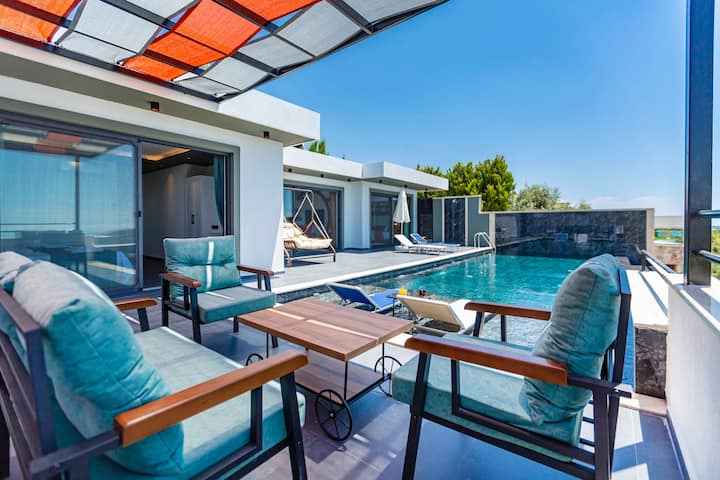 Doğa İçInde Kaş Kalkan Da Muhafazakar Villa 1194 - İslamlar