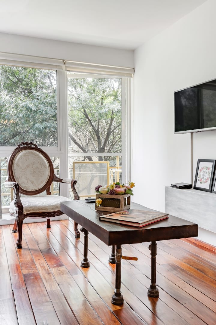 Light-filled Gem In La Condesa - Mexico City