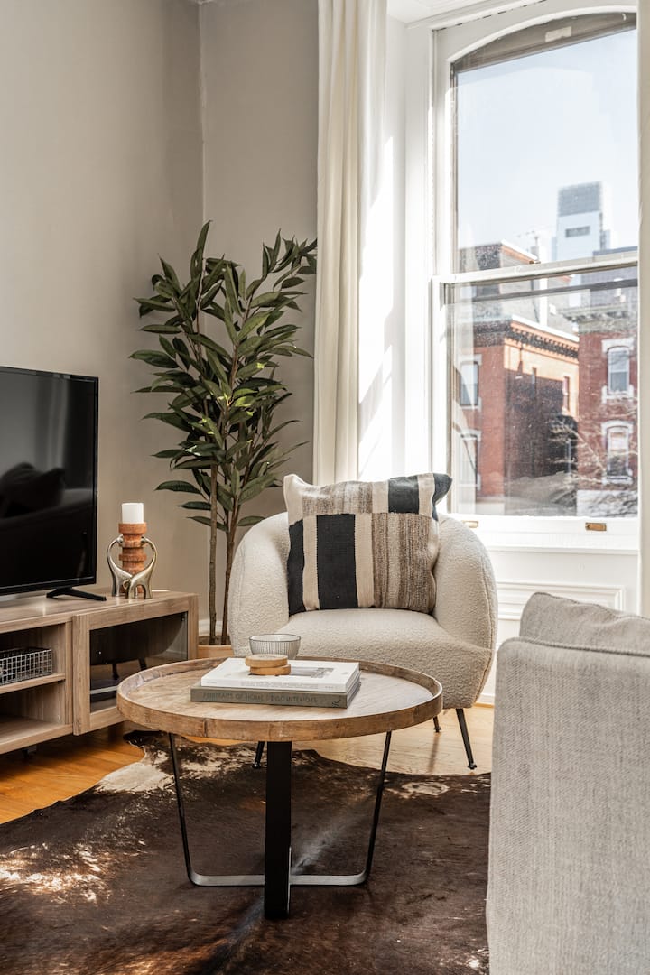 Stylish Apartment In The Art Museum Area With Parking - Mill Creek - Philadelphia